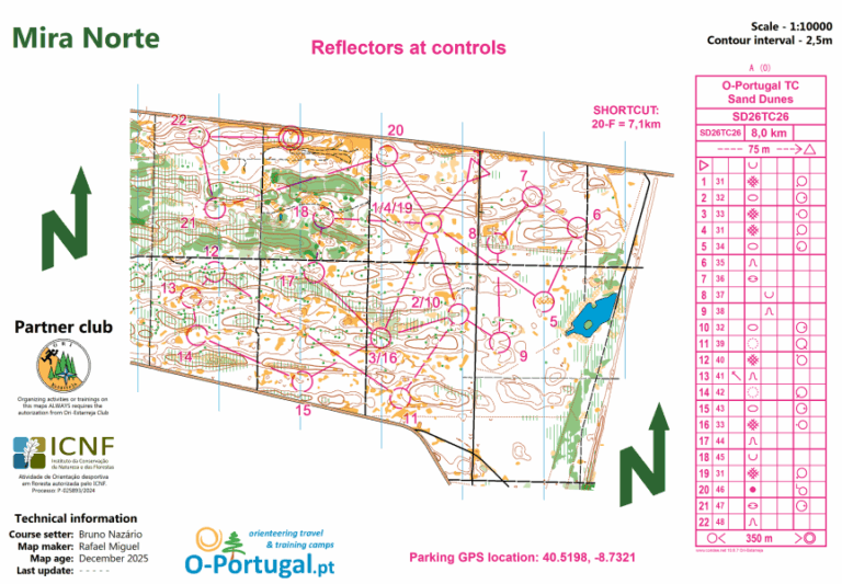 Mira Norte map training “O-pportunity” – POM 2026