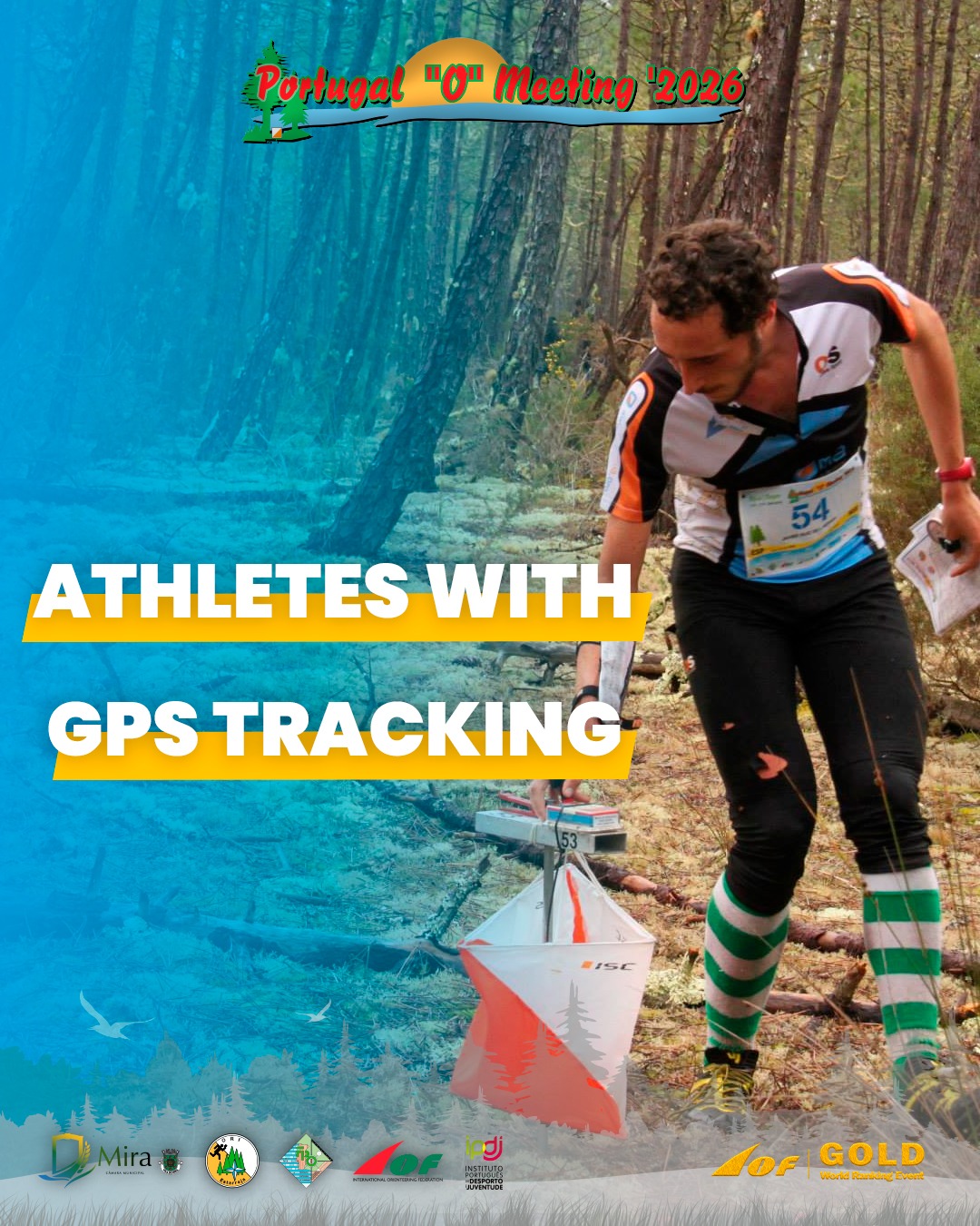 Atletas com GPS – Chasing Start – POM 2026